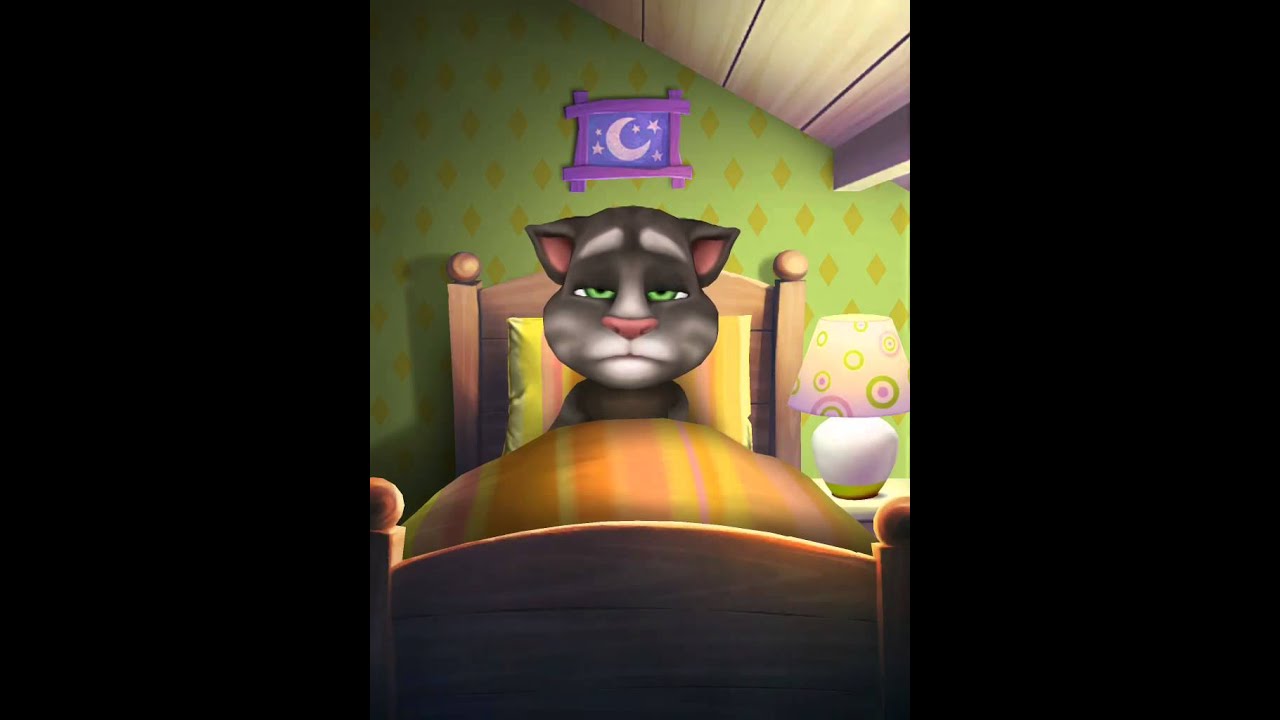 [My Talking Tom] Sleep awake sleep awake goodnight - YouTube