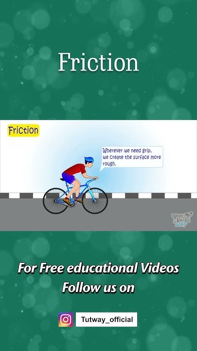 Friction | Force of Friction | Friction and Grip | Concept and Examples of Friction Science # ...