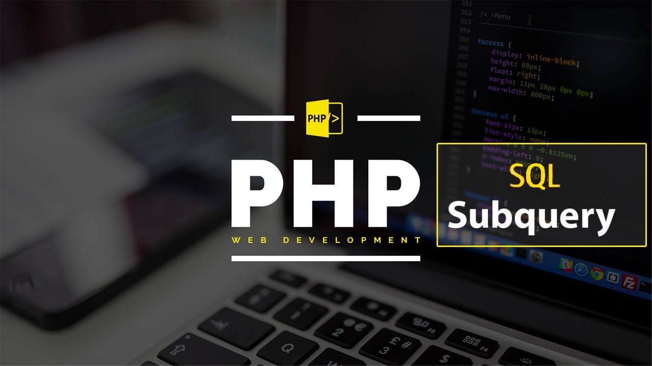 How To Run Mysql Subqueries In Php Mysql In Operator In Subqueries Youtube 5422