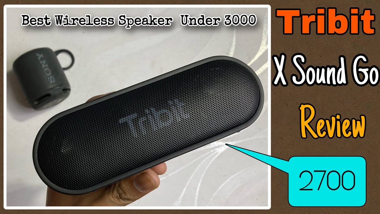 Tribit X Sound Go Portable Wireless Speaker || Best Bluetooth Speaker ...