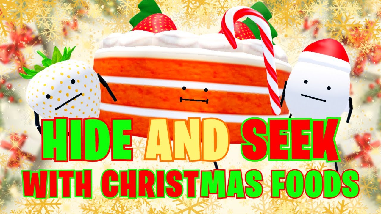 SECRET STAYCATION | HIDE AND SEEK Exclusive CHRISTMAS FOODS in Roblox ...