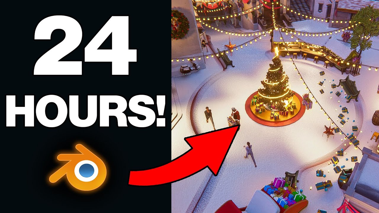 How I Made This 3D Animation in 24 Hours With $0 - YouTube