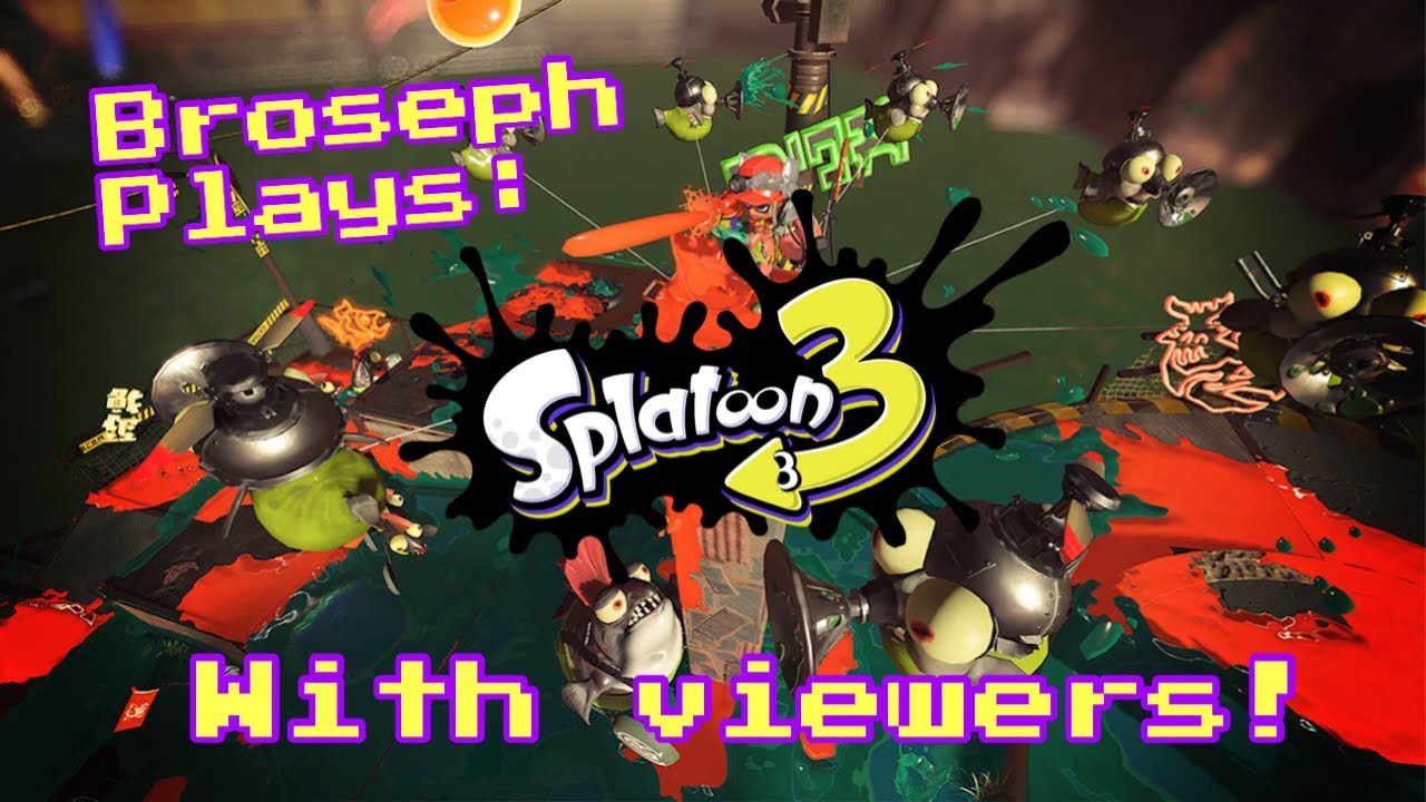 Sloshers only battles in Splatoon 3 - YouTube