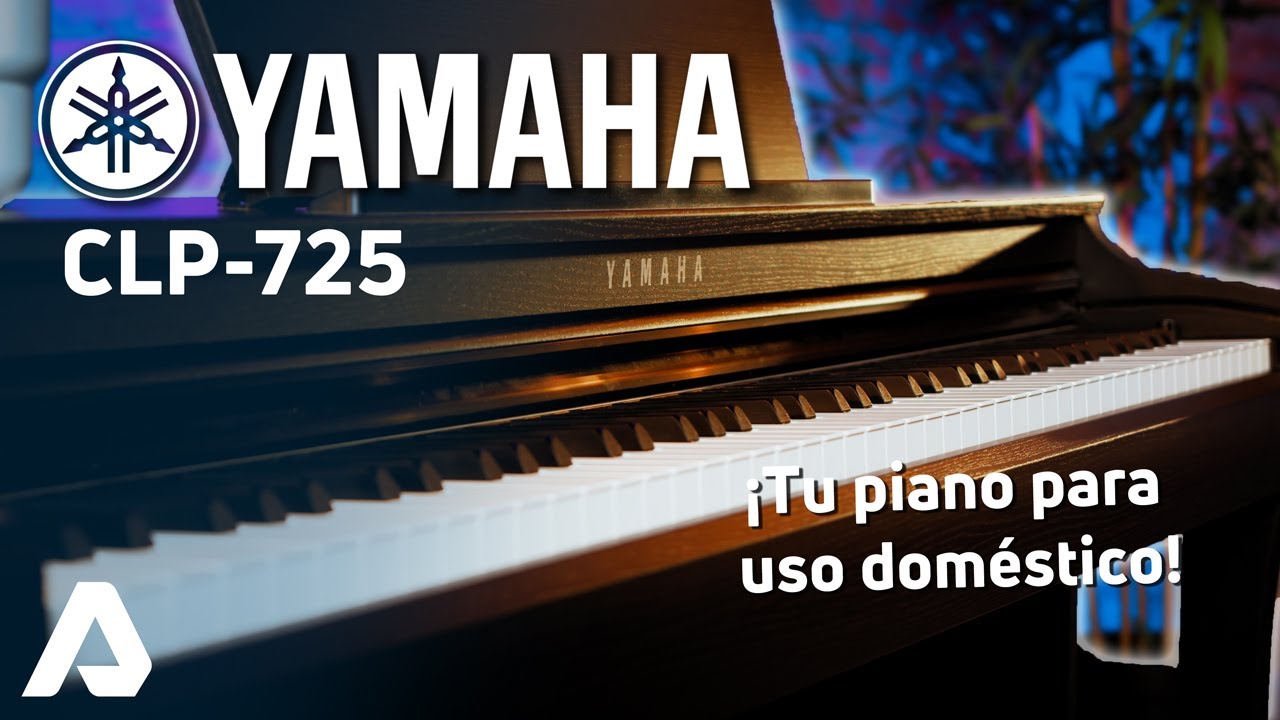 El piano más accesible de la serie Clavinova: Yamaha CLP-725 | Alfasoni ...