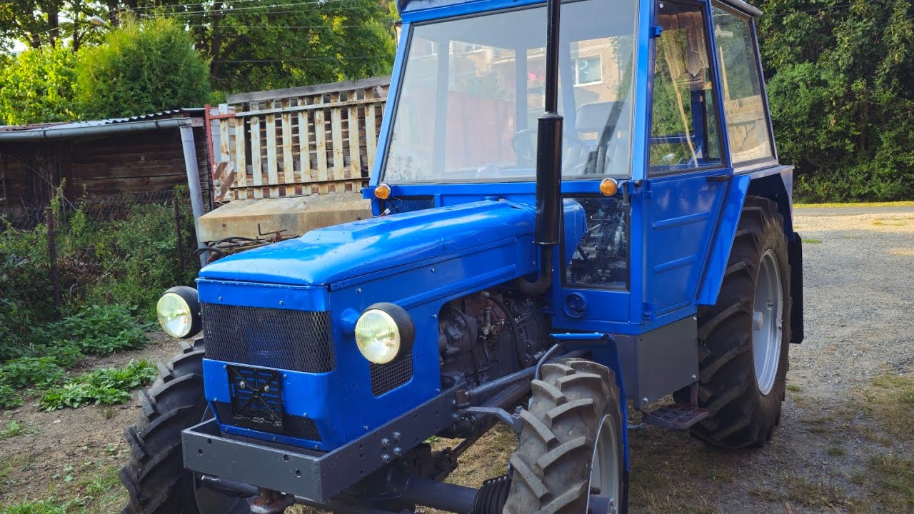 Renovace Zetor 5645 - YouTube