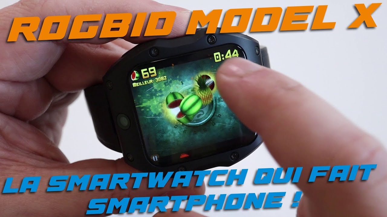 Rogbid Model X : la smartwatch qui fait smartphone Android complet ...