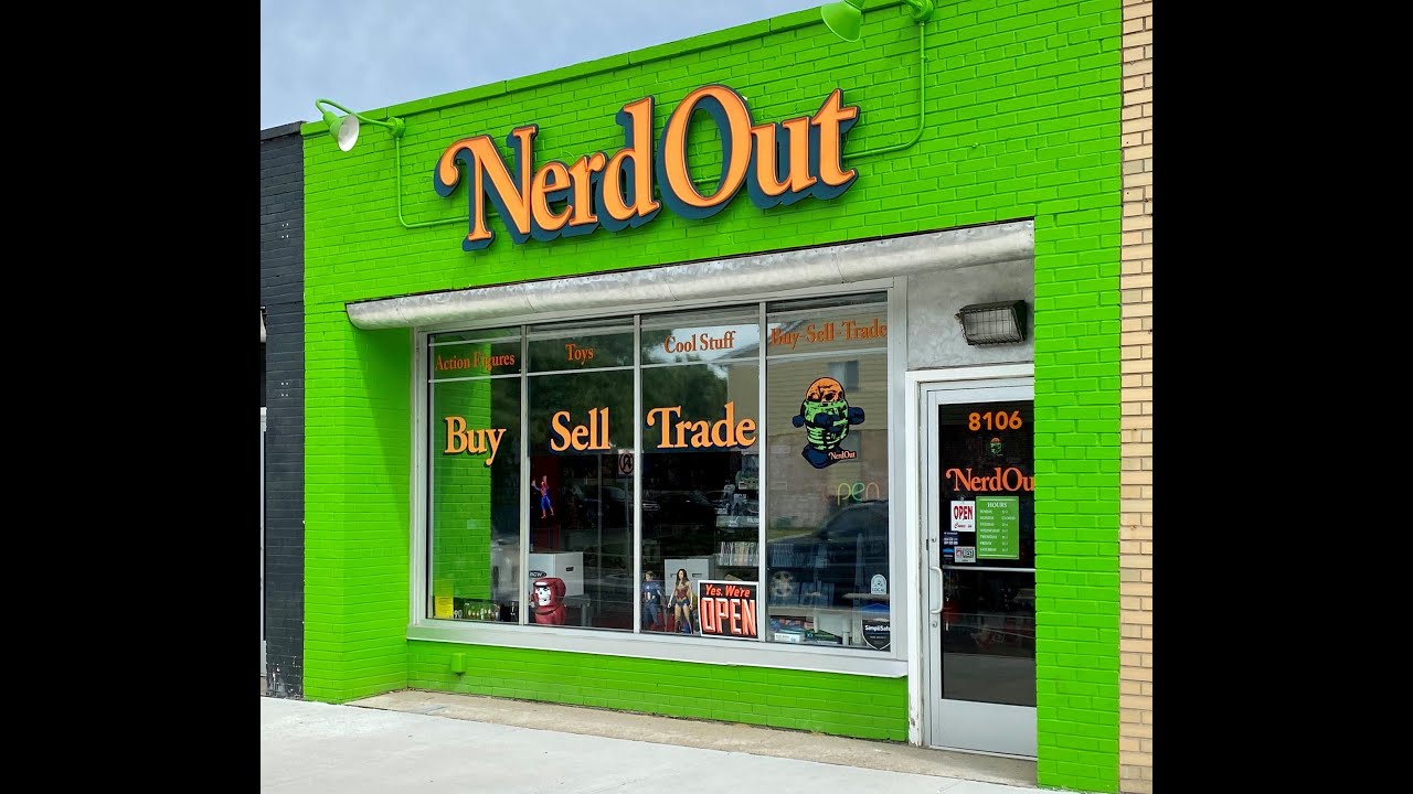 Nerd Out Toys Store Tour - YouTube