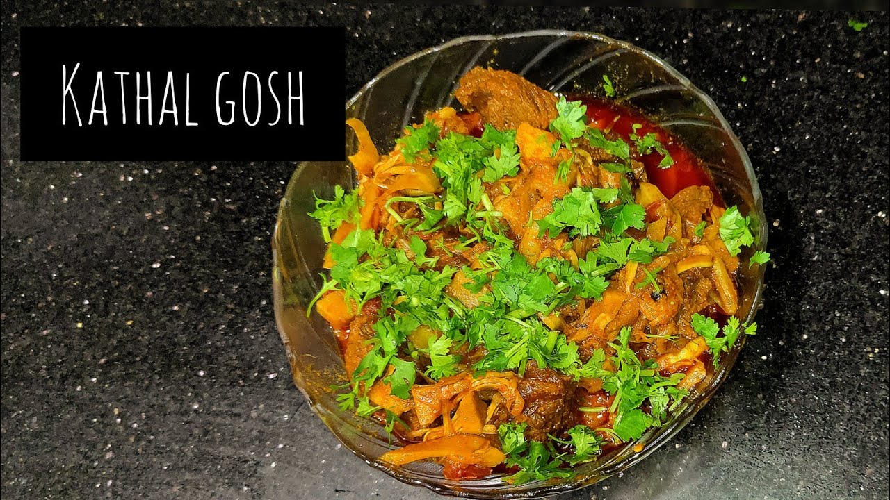 Kathal Gosh Recipe|| Very unique and tasty recipe||Jackfruit Recipe ...