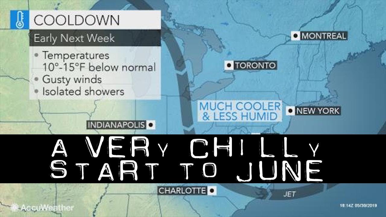 🔁🥉 A Very Chilly Start to June in the Northeast - YouTube