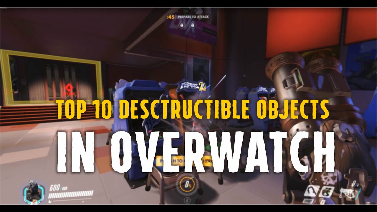 Top 10 Interactive Objects in Overwatch (Physics) - YouTube
