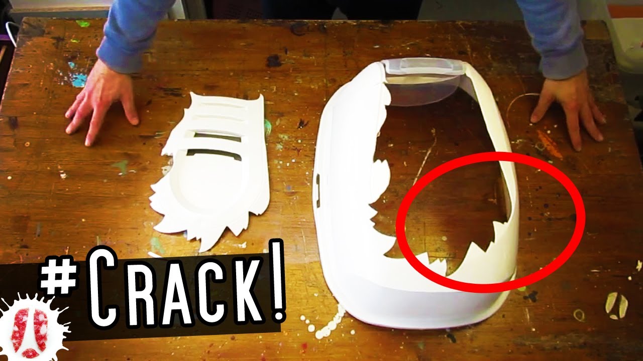 BIG PLASTIC REPAIR! Another Broken Plastic Repair Technique: The Simple ...