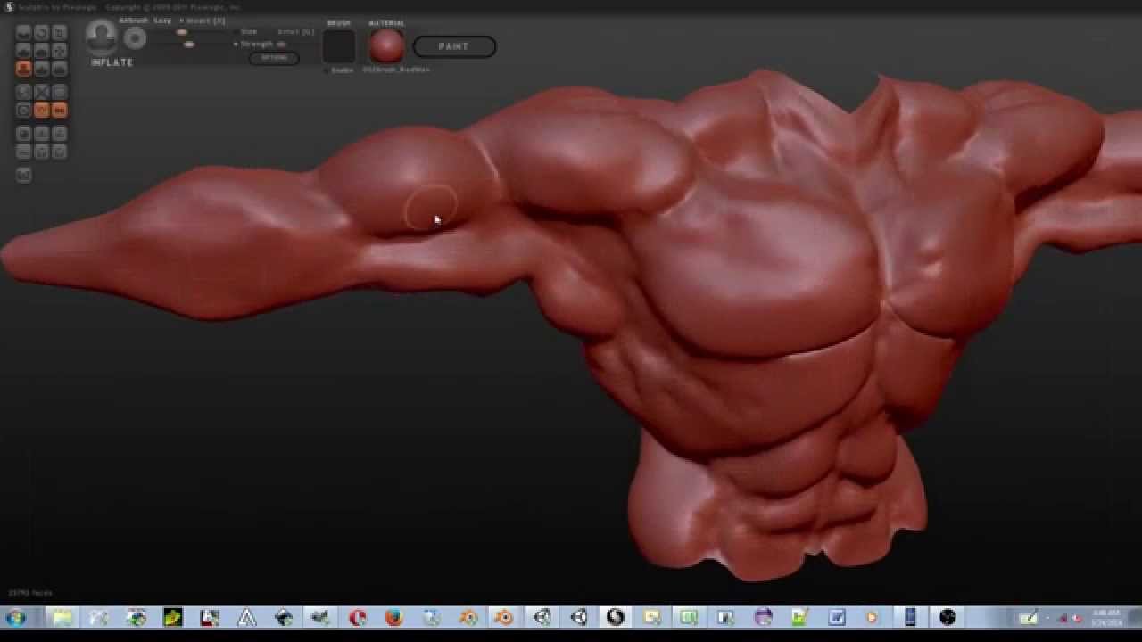 My first attempt at 3D Sculpting - YouTube
