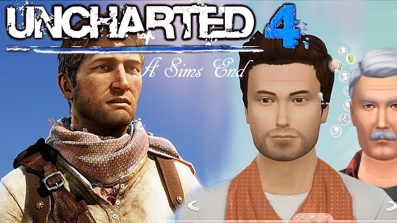 Uncharted 4's Nate and Sully Recreated in The Sims 4 - YouTube