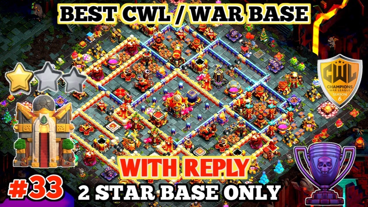 TOP 6 TH16 WAR BASE 2024 | Th16 Cwl Base 2024 town hall 16 base 2024 ...