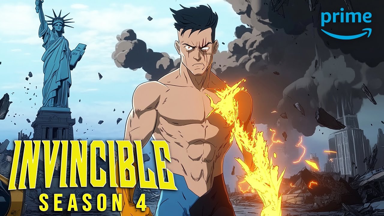 INVINCIBLE Season 4 (2026) With Jason Mantzoukas & J.K. Simmons - YouTube