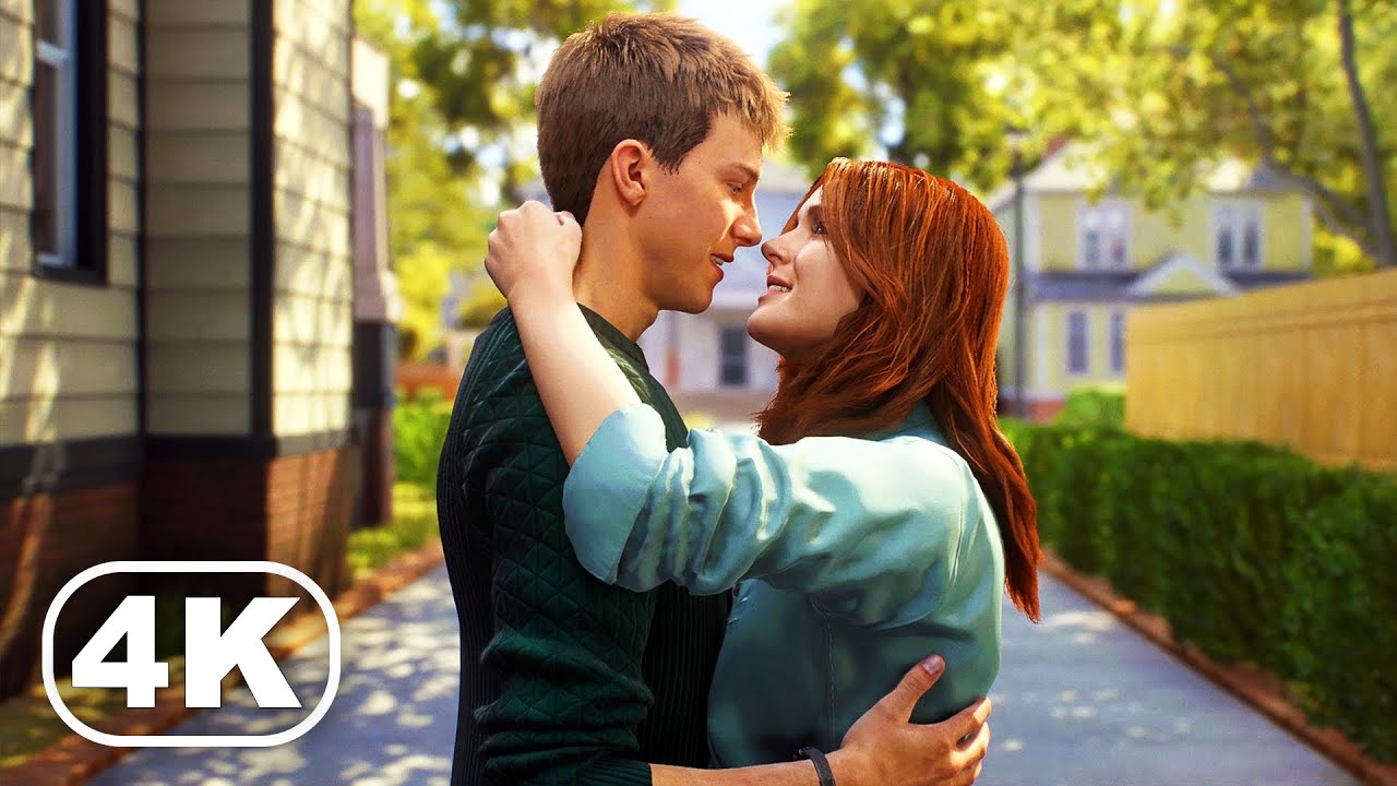 Peter & MJ sweet kiss at the End of a Long Journey ULTRA 4K 60FPS ...