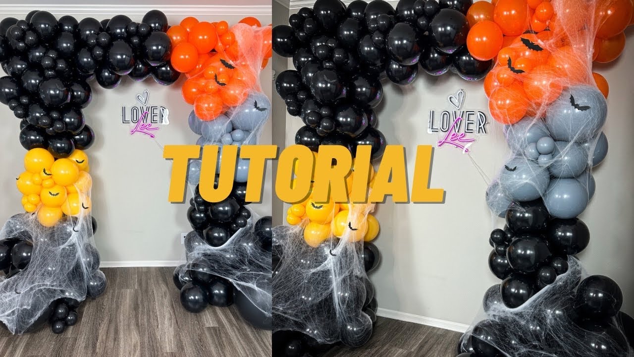 HOW TO: SQUARE BALLOON ARCH TUTORIAL | Step By Step | Temu Haul - YouTube