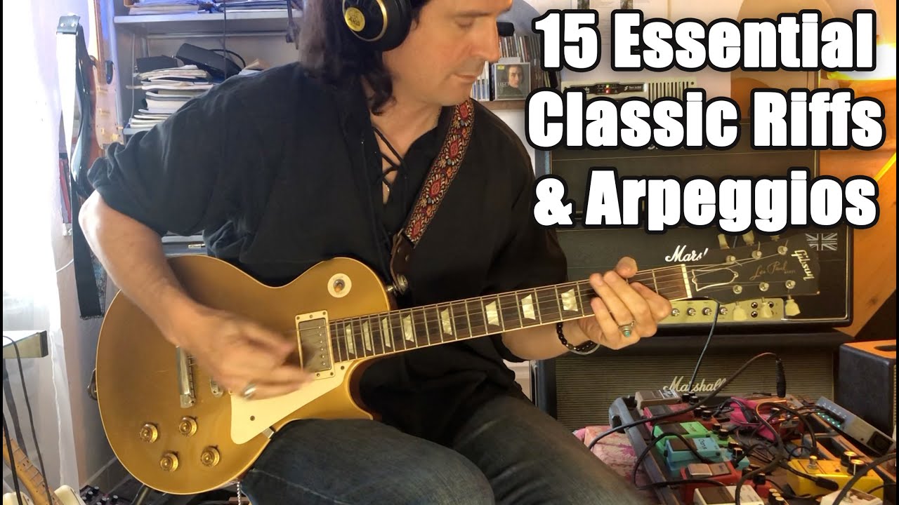 15 Riffs Every Average Guitarist Should Know - YouTube