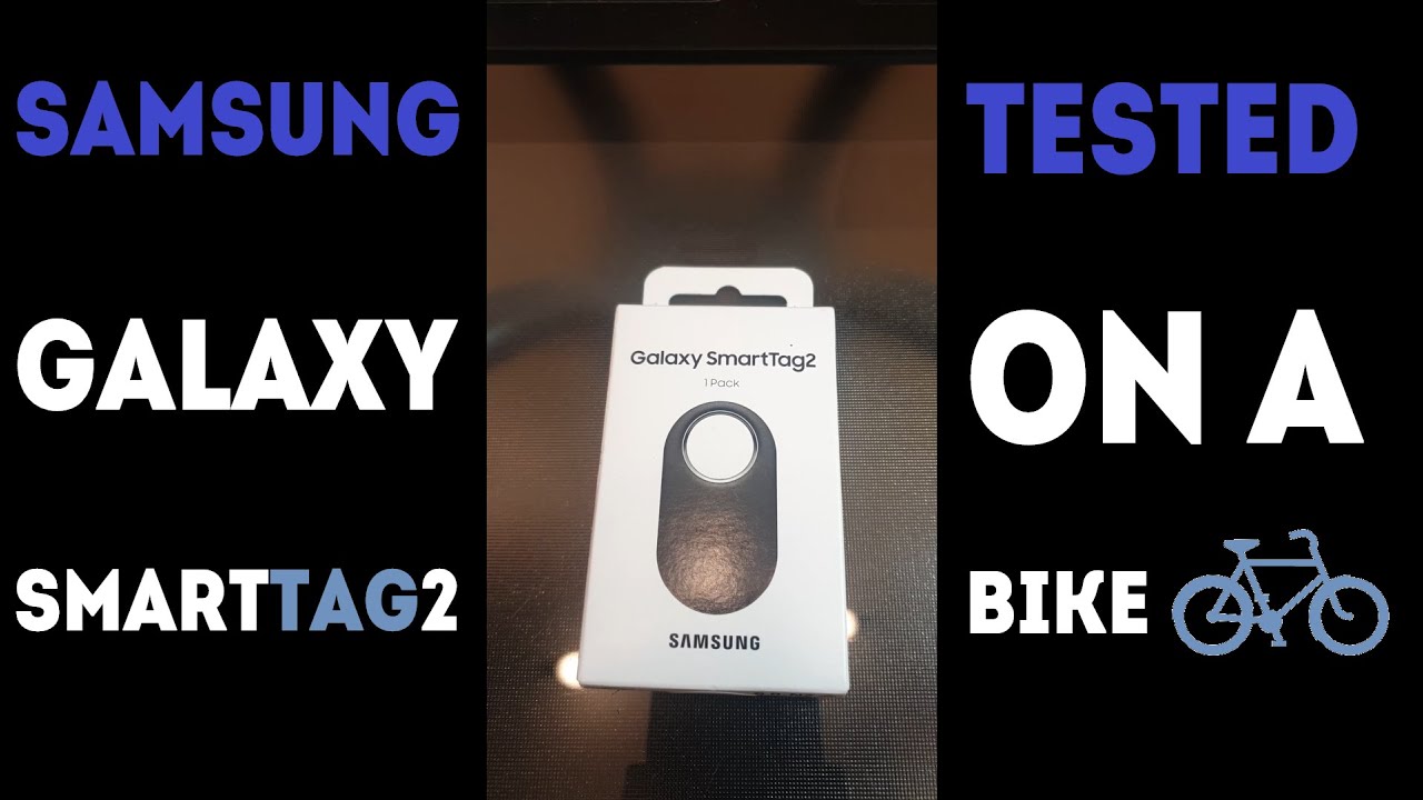 TEST Samsung Galaxy SmartTag2 on a Bike - YouTube