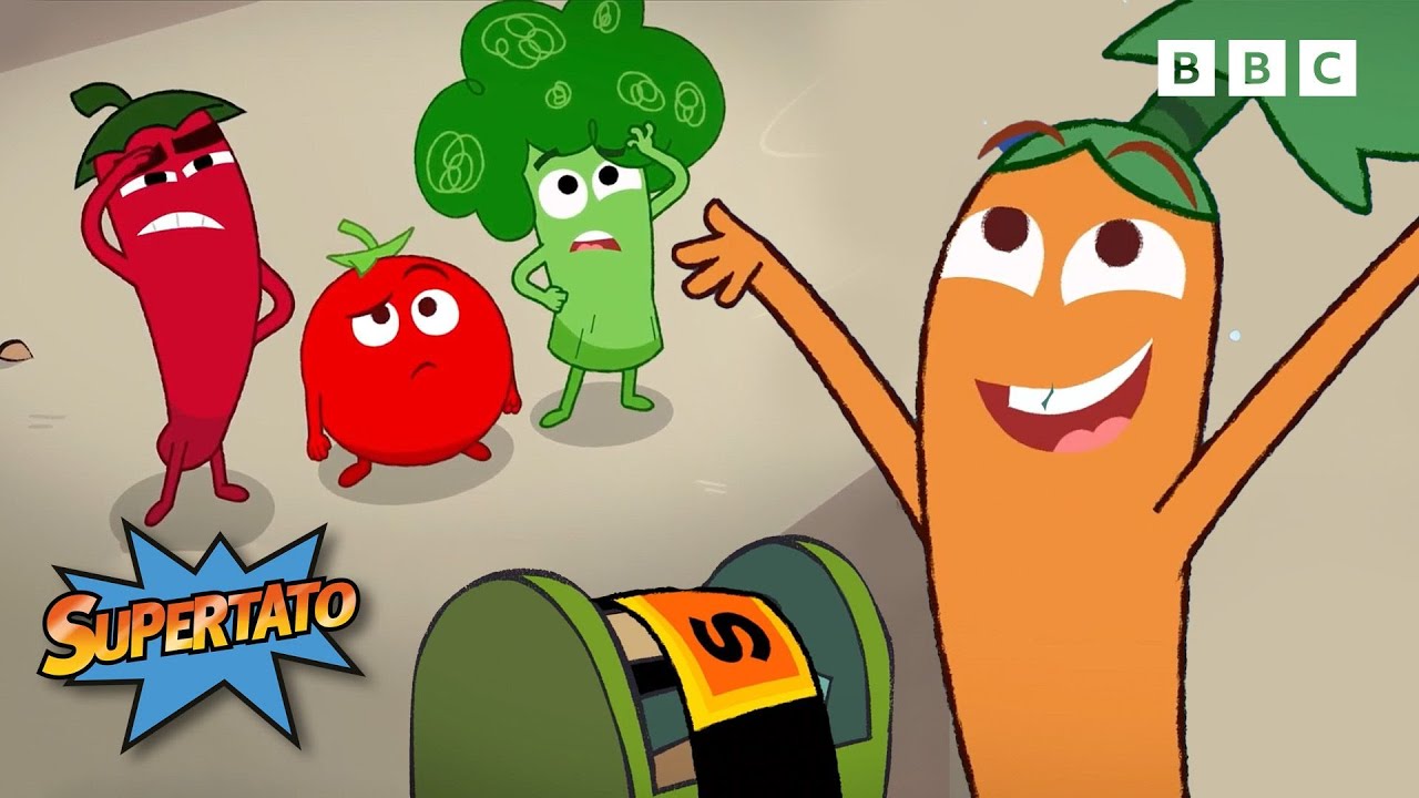 🔴LIVE: Super Veg! | Heroic Moments from Supertato! | Supertato - YouTube