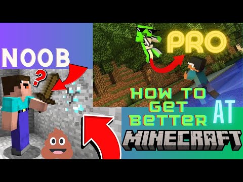 How to get Better at Minecraft - YouTube