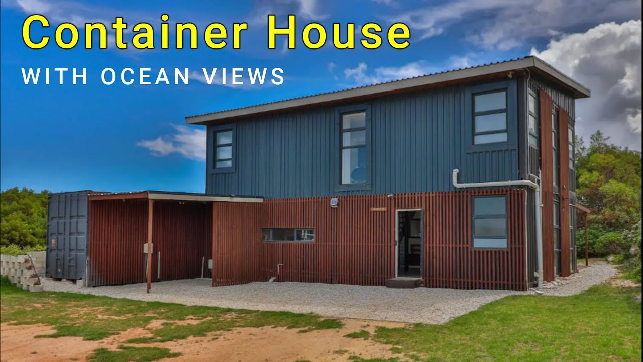 Gorgeous Shipping Container OceanView House - Oceanfront Homes - YouTube