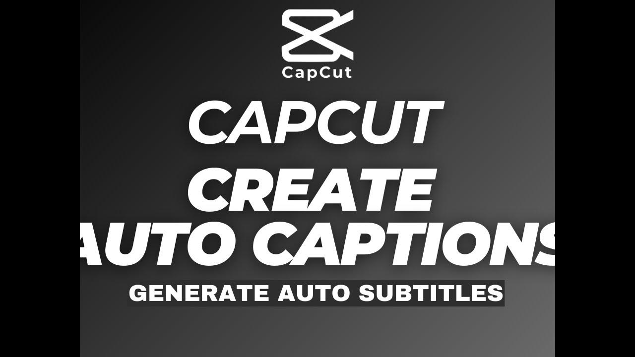 How to Create Subtitles and Captions in CapCut on Windows(PC) | How to Make Subtitles in Capcut ...