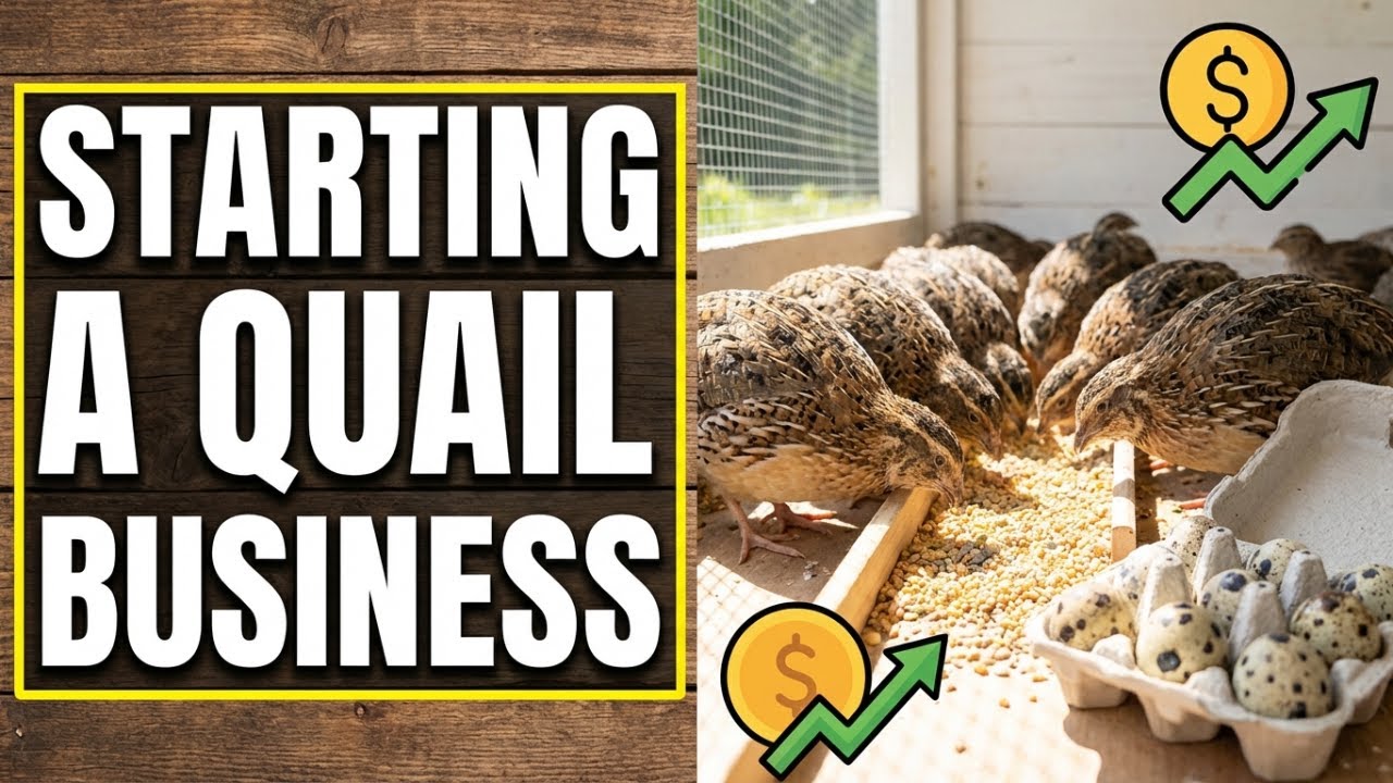 How to Start a Quail Business with Guidroz Family Farm - YouTube