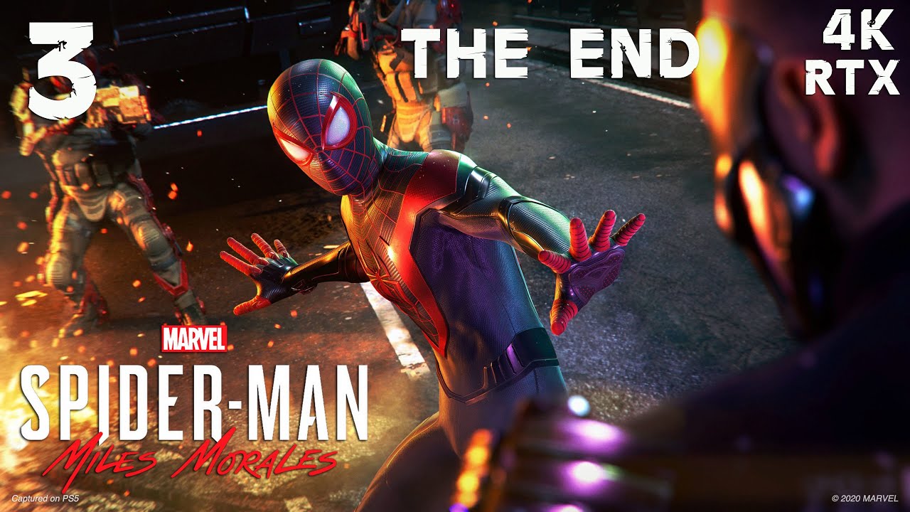Marvel’s Spider-man Miles Morales Walkthrough Gameplay Part 3 4k Ray