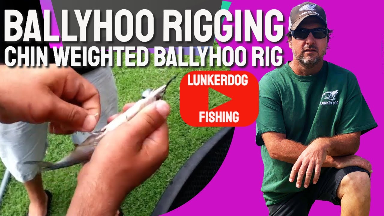 Ballyhoo Rigging - Chin Weighted Ballyhoo Rigs - YouTube