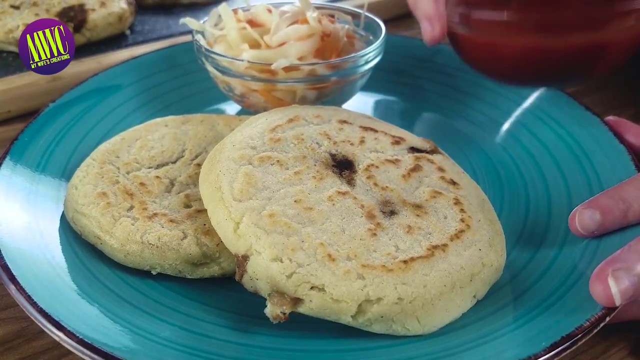 CÓMO HACER PUPUSAS SALVADOREÑAS para principiantes así de fácil - YouTube