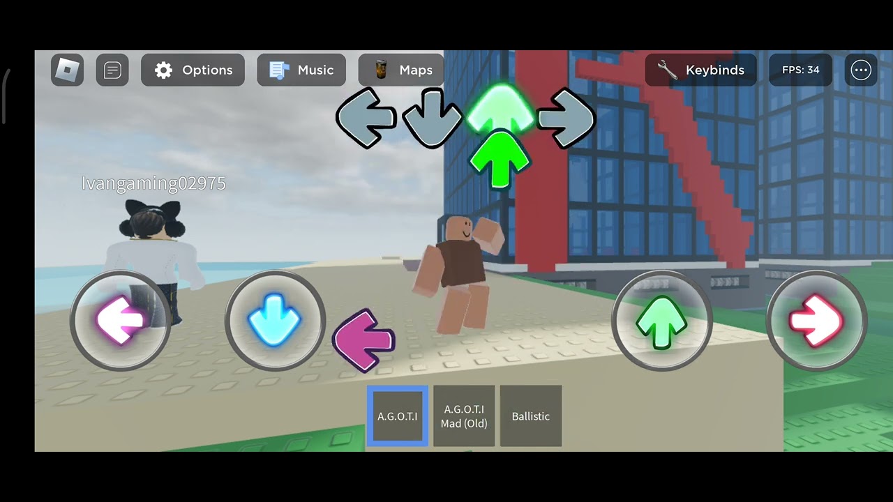 carl play fnf in roblox - YouTube