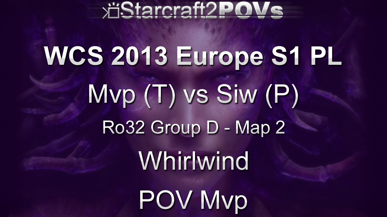 SC2 HotS - WCS 2013 EU S1 PL - Mvp vs Siw - Ro32 Group D - Map 2 ...