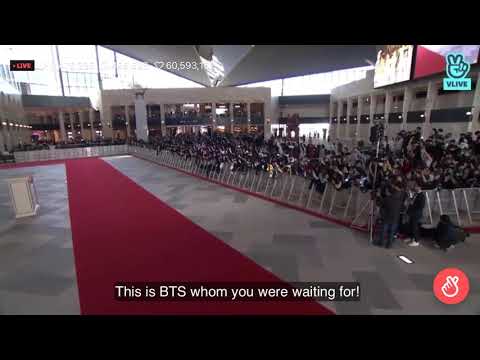 281118 BTS Red Carpet AAA