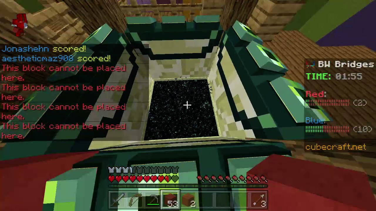 CubeCraft Block Wars 初プレイ【Minecraft】 - YouTube