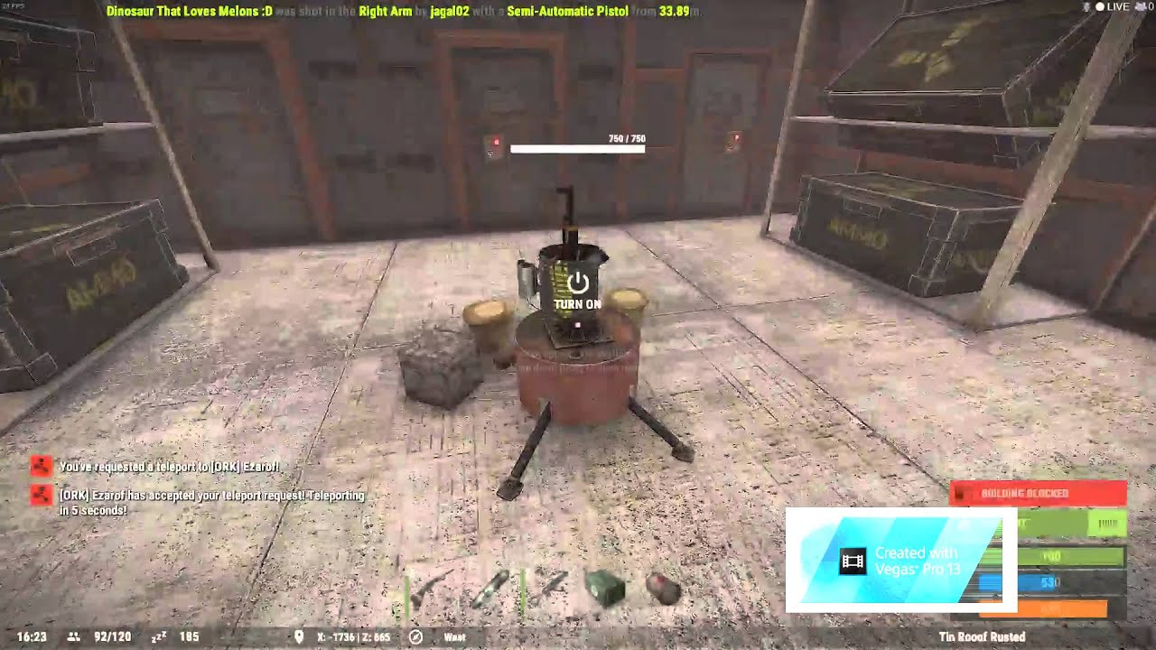 Rust Tin Roof: Clan Wars 5 Greatest Raid Defence - YouTube