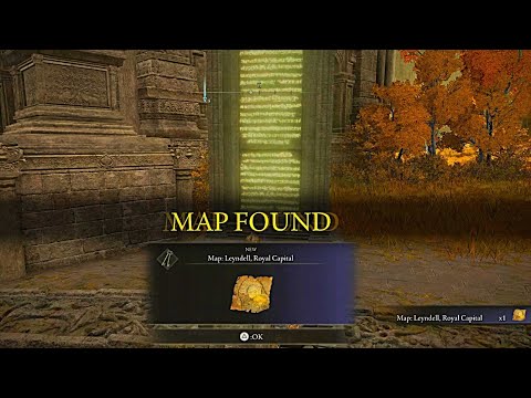 Where is Leyndell Royal Capital map fragment location in Elden Ring ...