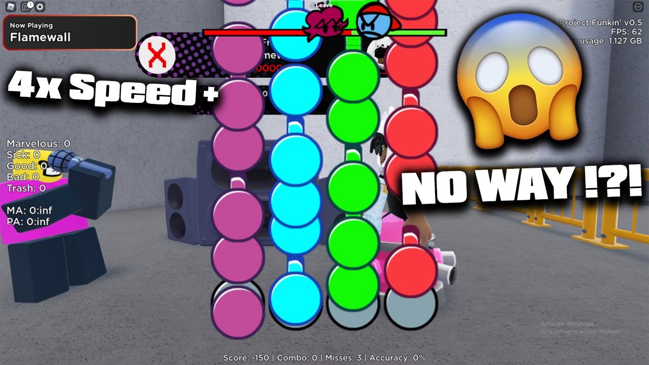 THIS ROBLOX FNF GAME HAS A SPEED FASTER THAN 4X - YouTube