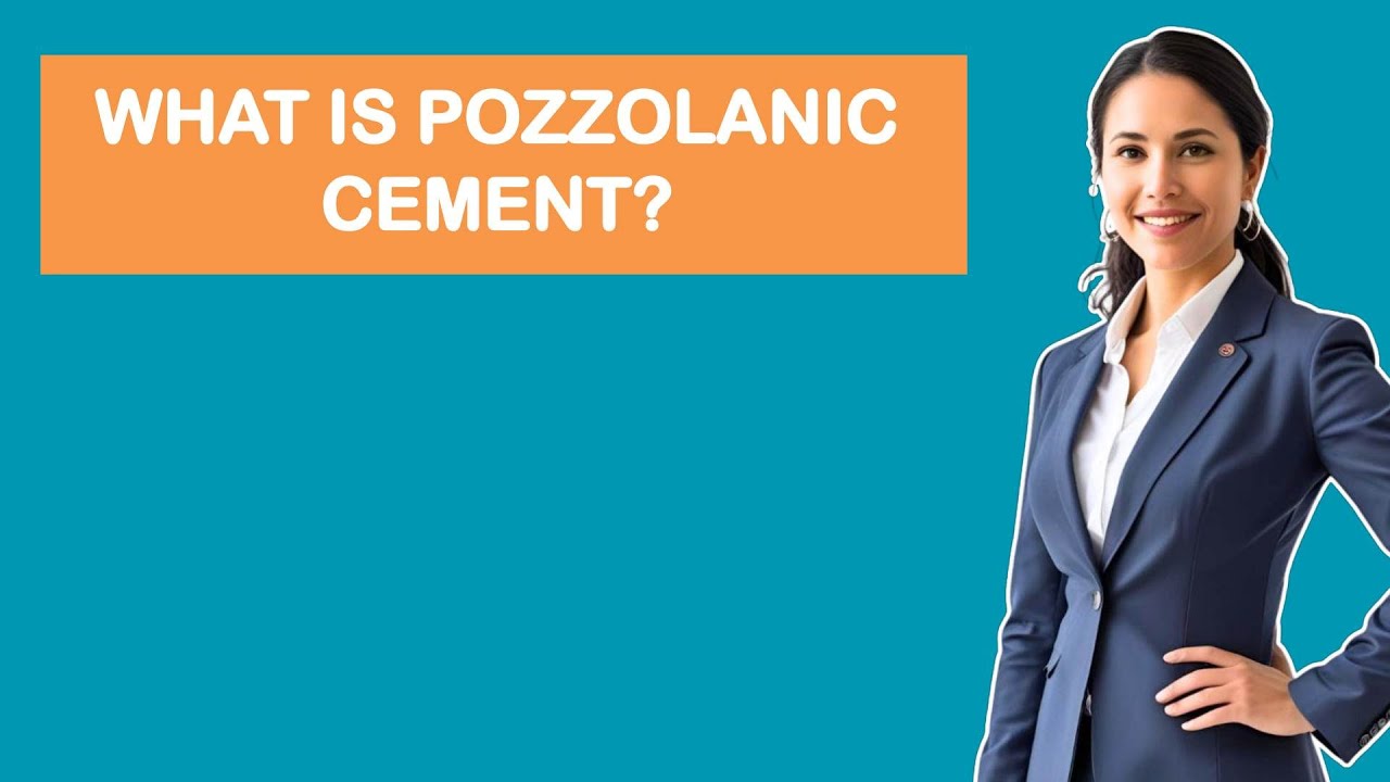 What Is Pozzolanic Cement? - YouTube