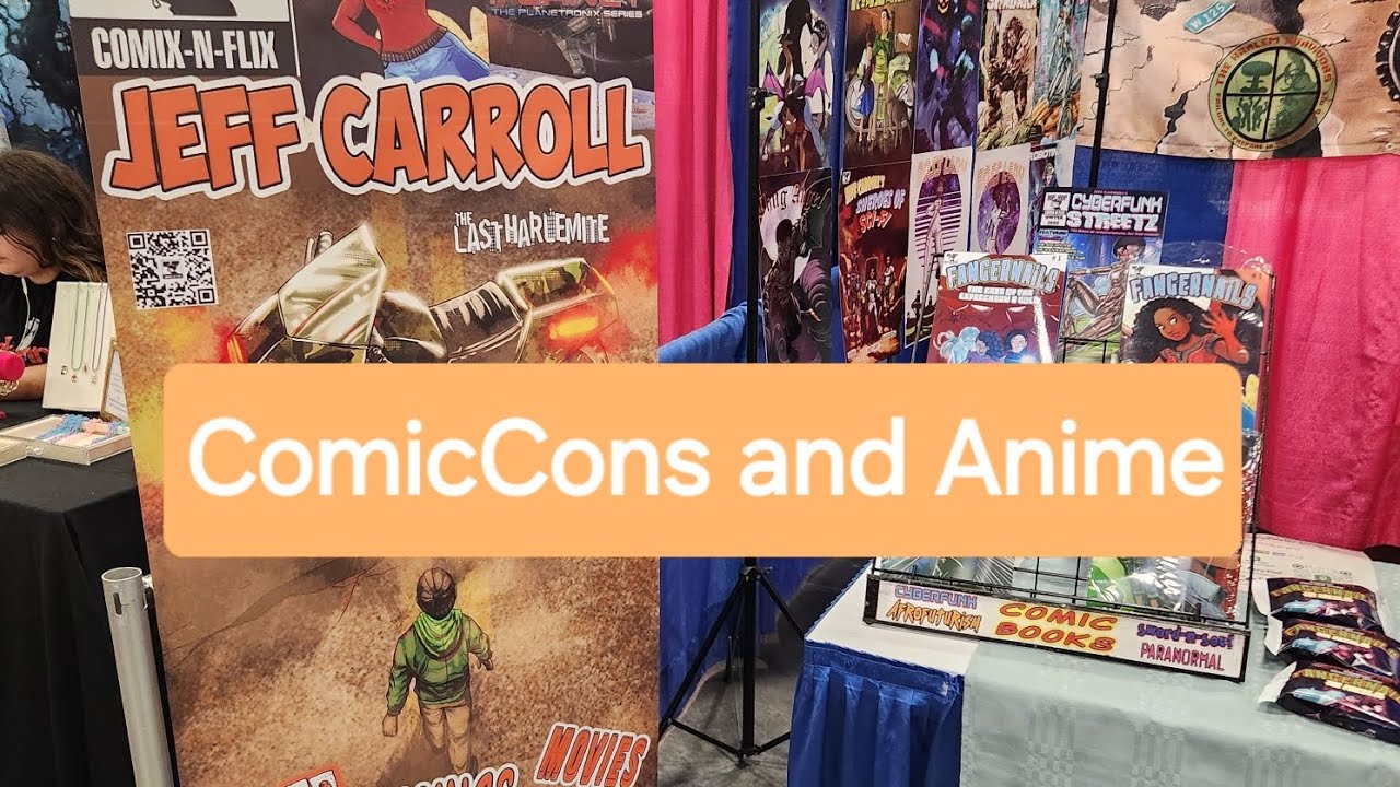 ComicCons and Anime - YouTube