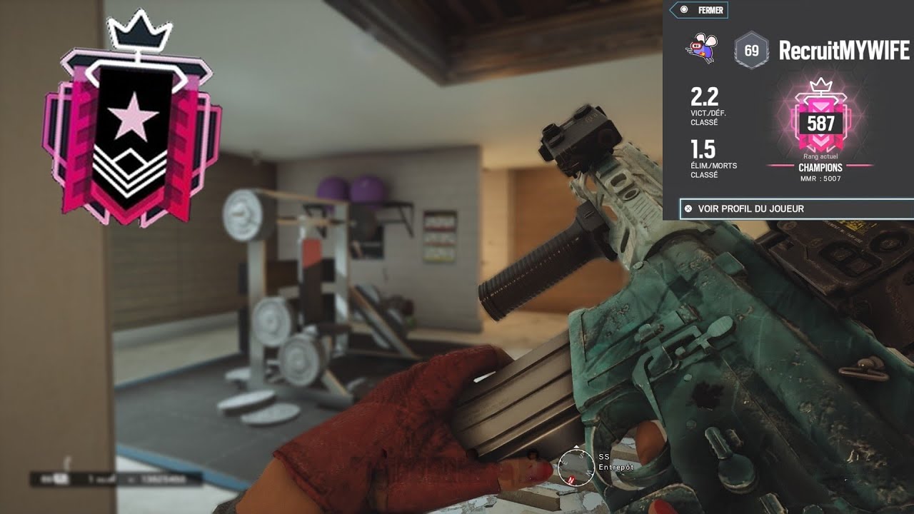 CHAMPION PLAYER ON PS4 ( Xim Apex ) | Rainbow six siege. - YouTube