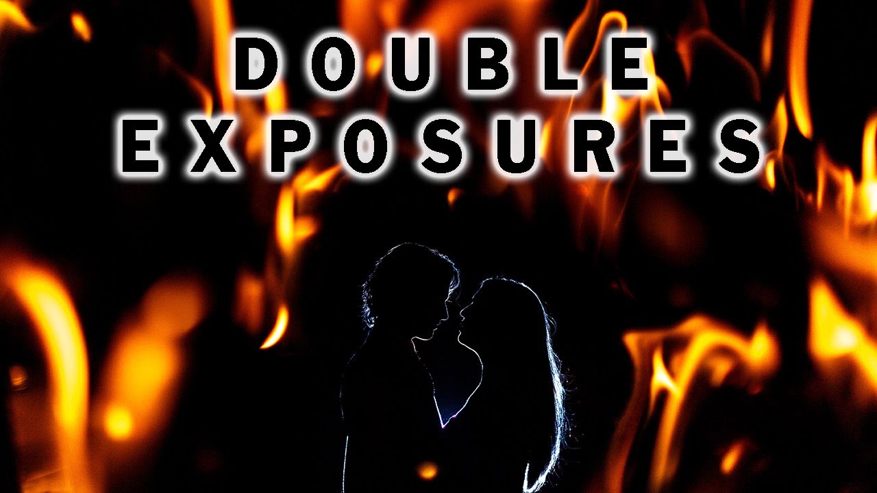 How to create MULTIPLE EXPOSURES in camera with flash photography - YouTube