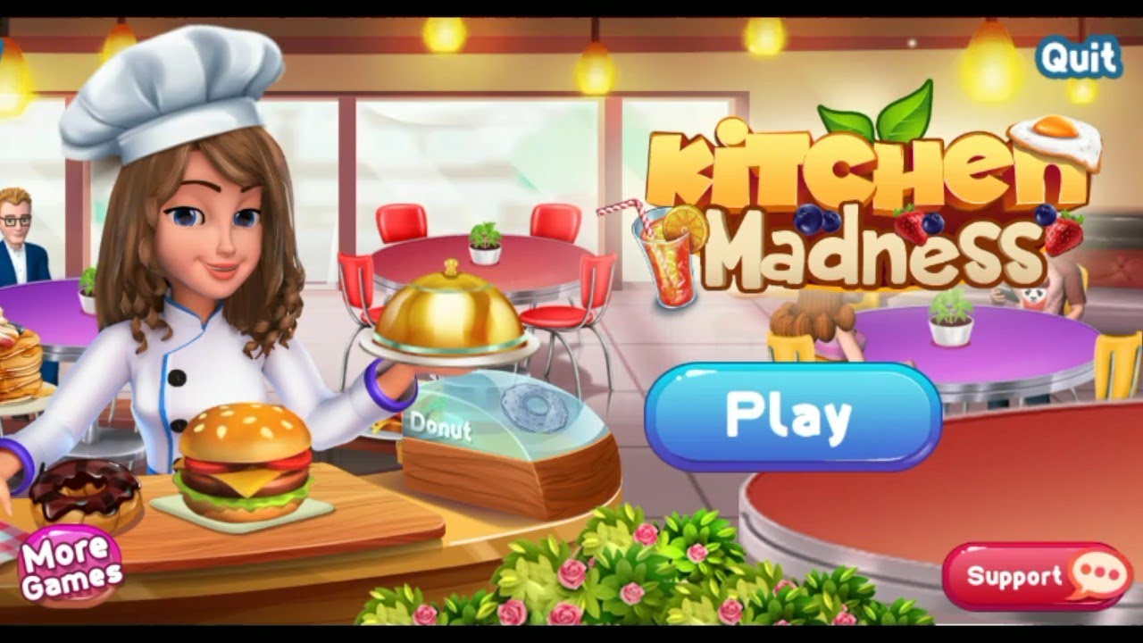 Kitchen Madness Restaurant Chef Cooking Game Pro Level 1 SD 6 | Kitchen ...