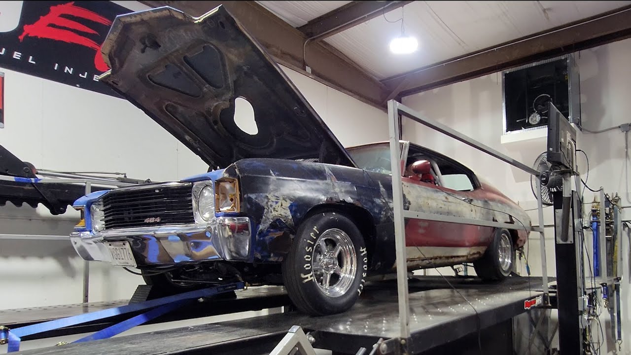 Procharged Big Block Chevelle ON THE DYNO! - YouTube