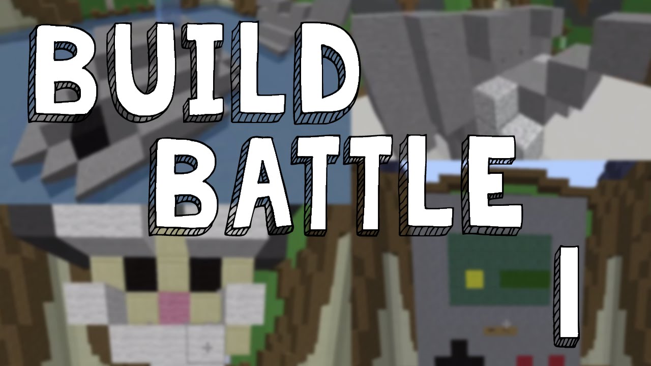 Hypixel Build Battle 1 Elephant, Gameboy, Whale, Fisherman - YouTube