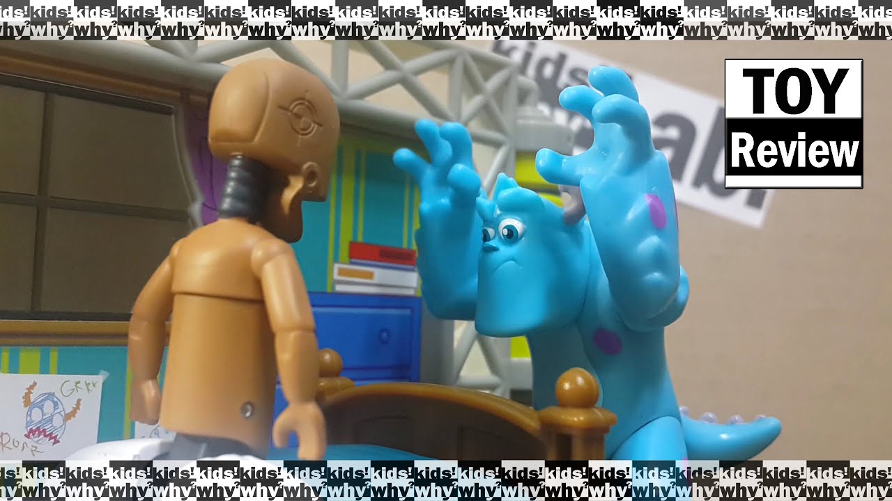 Disney Monsters University Scare Simulator Playset 몬스터 대학교 공포체험장치 놀이 ...