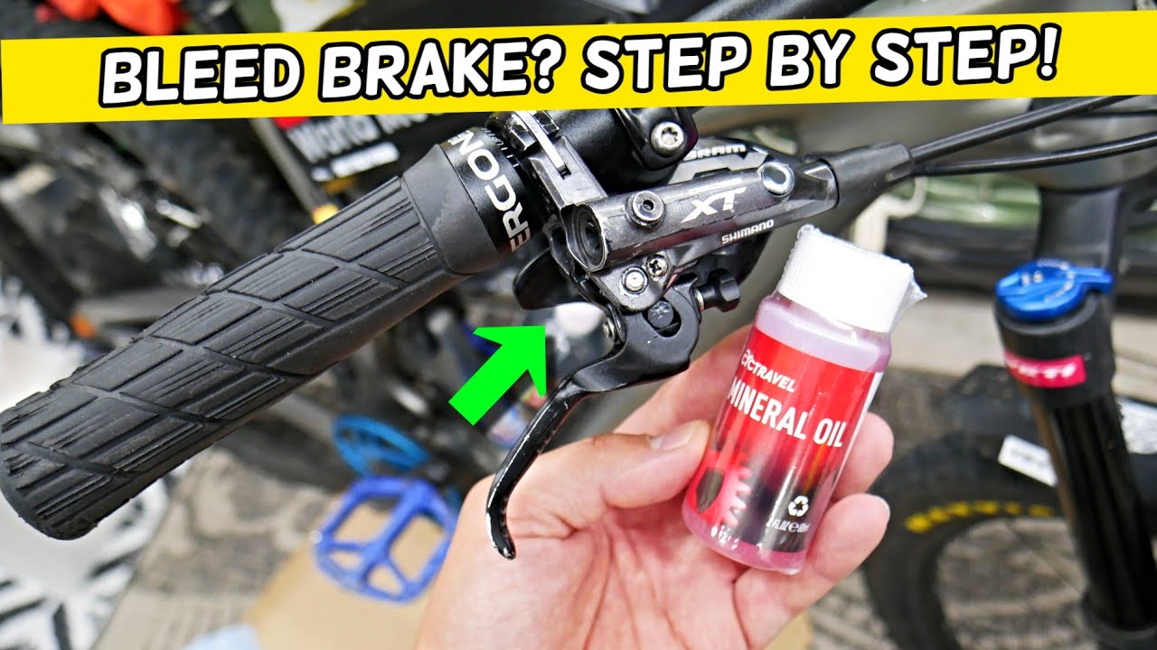 How To Bleed Brakes on Bicycle SHIMANO XT SRAM MAGURA TEKTRO - YouTube