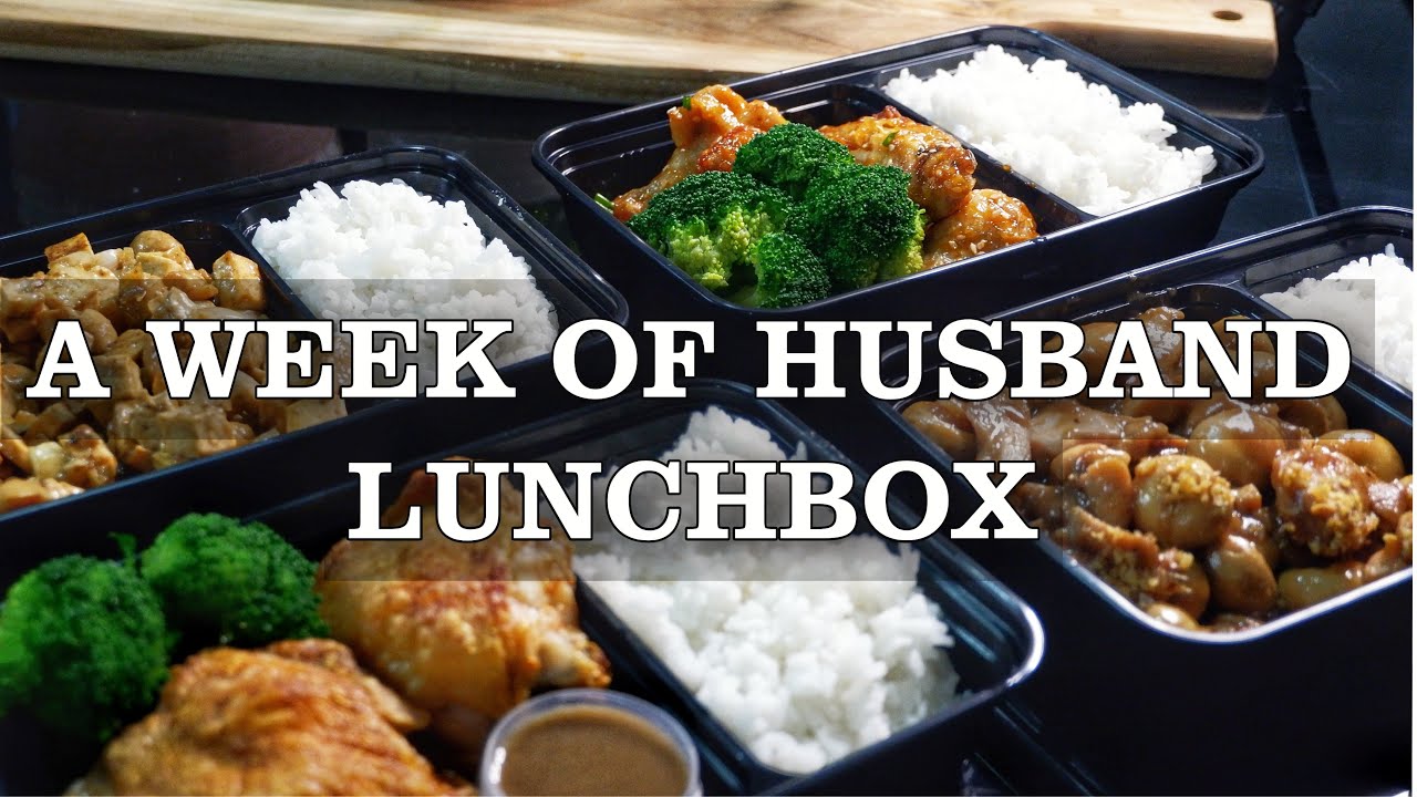 A WEEK OF HUSBAND LUNCHBOX IDEAS | EASY & HEALTHY FILIPINO STYLE BENTO ...