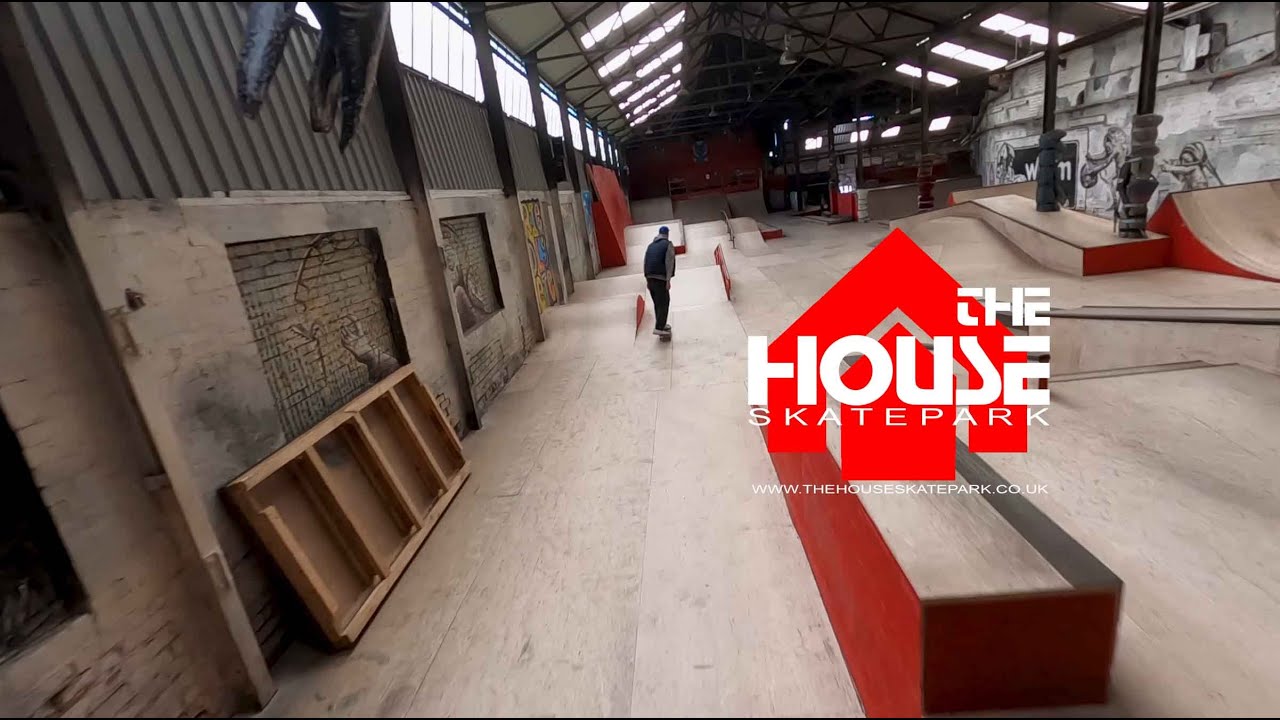 The House Skatepark Sheffield - Fly Through Drone Tour 4K - YouTube