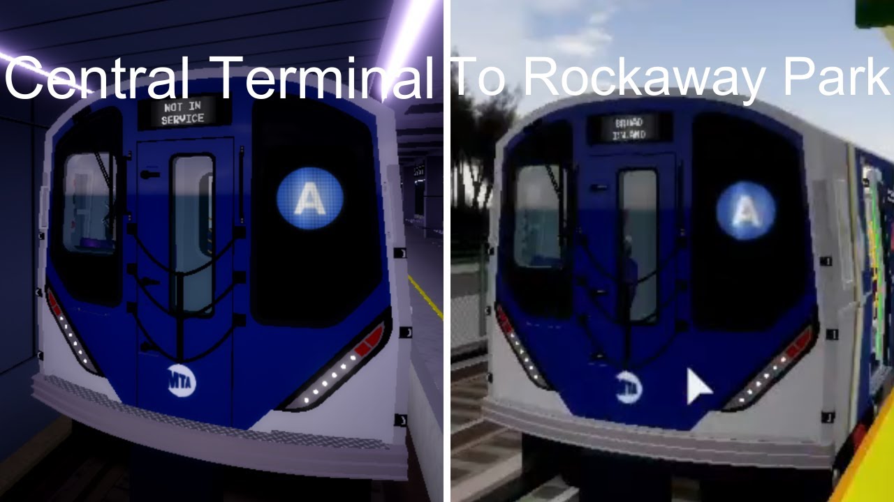 Roblox Operator's Life Remastered| Driving a (A) R211 to Rockaway Park ...